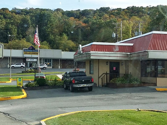 Nestled among rolling Pennsylvania hills, this roadside haven beckons hungry travelers with the simple promise of "Great Homemade Food."