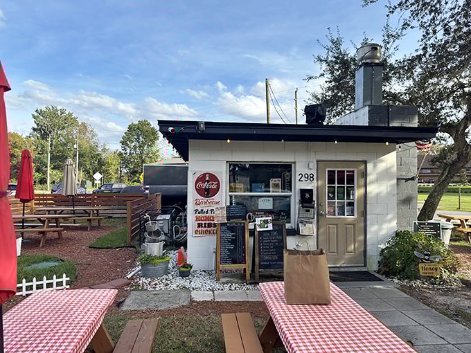 This unassuming little shack houses barbecue greatness that would make Texas proud. Sometimes the best treasures come in the smallest packages.