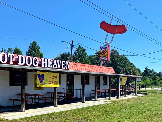 This unassuming storefront holds the key to Chicago-style hot dog perfection in sunny Orlando.