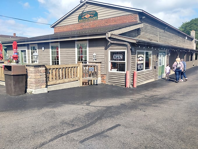 The unassuming exterior of Village Family Restaurant in Waynesville hides culinary treasures that would make any food detective's heart skip a beat.