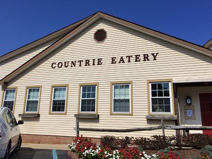 The humble exterior of The Countrie Eatery belies the culinary treasures within. Like finding a diamond in your grandmother's cookie jar.