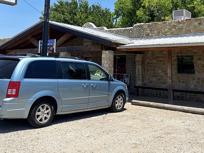 The unassuming stone exterior of Mary's Cafe in Strawn might fool you, but locals know this humble building houses Texas-sized culinary treasures.