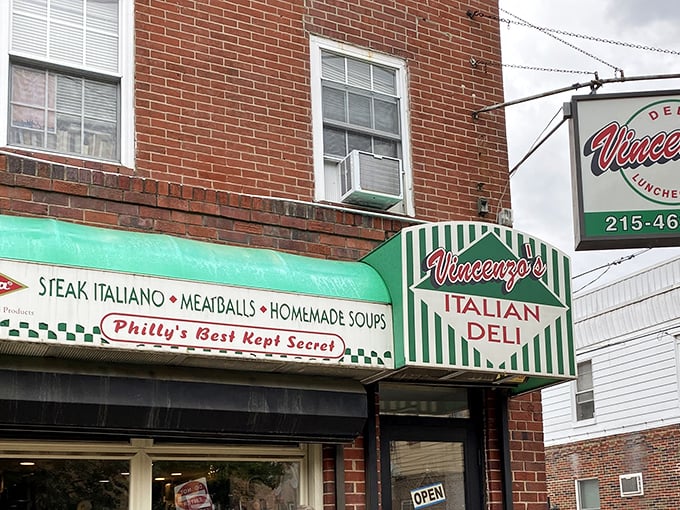 Philly's Best Kept Secret proclaims the awning, and for once, marketing hyperbole might be an understatement.