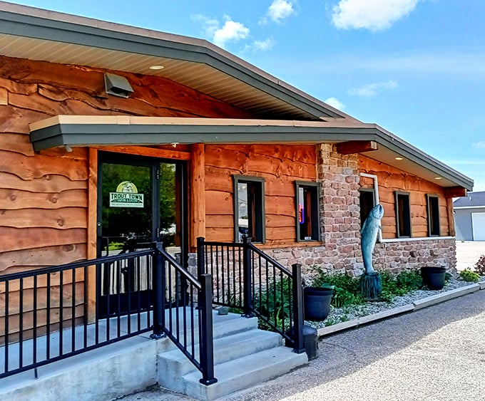 Stone, cedar, and that unmistakable "great food lives here" vibe – some restaurants announce themselves beautifully.