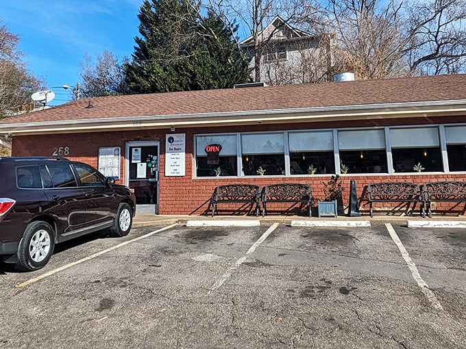 The unassuming brick exterior of Five Points Café might not scream "culinary destination," but locals know better. Some treasures don't need flashy packaging.