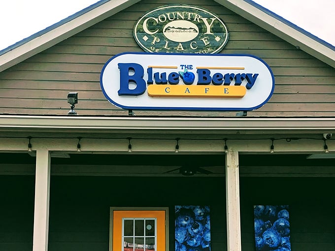 The unassuming exterior of The Blue Berry Café in Bellbrook hides a breakfast paradise that locals have tried (unsuccessfully) to keep secret for years.