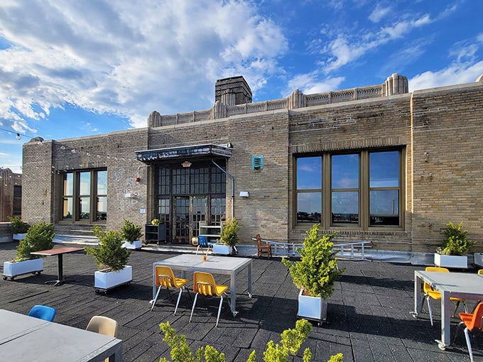 Rooftop dining with a view that rivals the food? Irwin's outdoor terrace offers both Philadelphia skyline panoramas and Sicilian flavors worth the elevator ride.