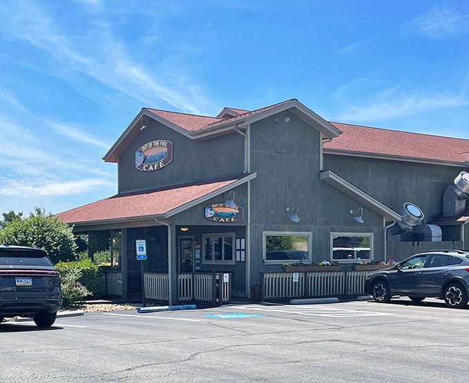 This unassuming green building holds culinary secrets that would make coastal restaurants weep with envy.