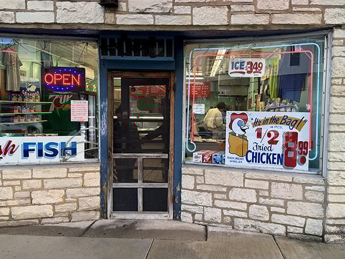 The unassuming stone facade of The Fish Keg hides Chicago's seafood treasure – like finding a pearl in the most modest oyster.