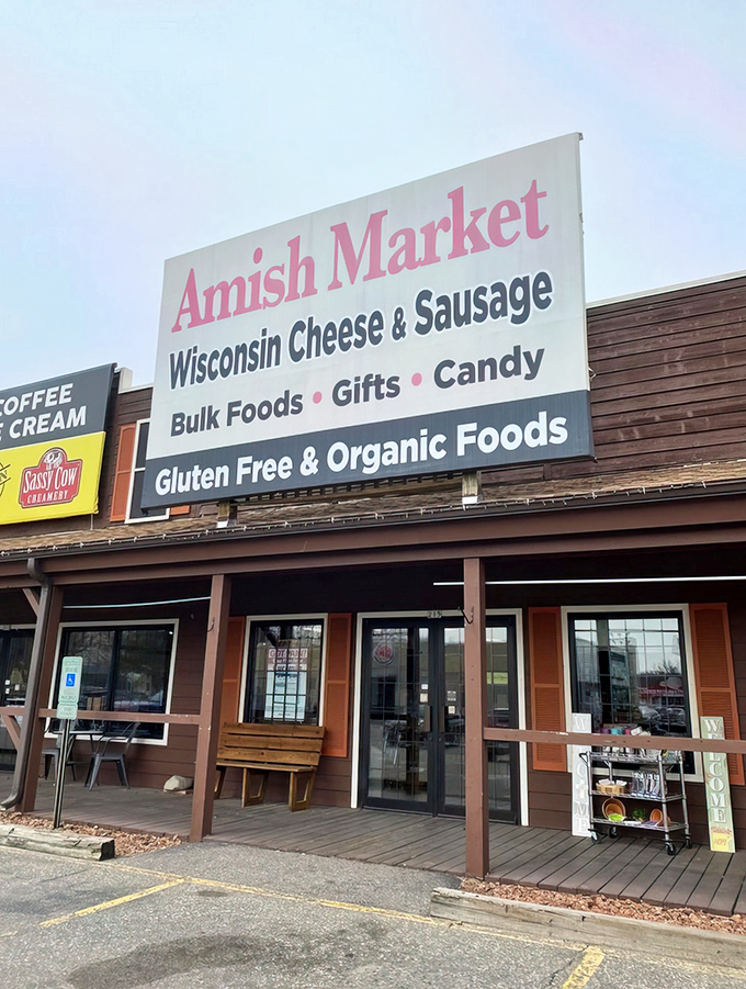 The unassuming storefront of Amish Market in Westfield might not scream "culinary destination," but trust me—this place is Wisconsin's best-kept secret.
