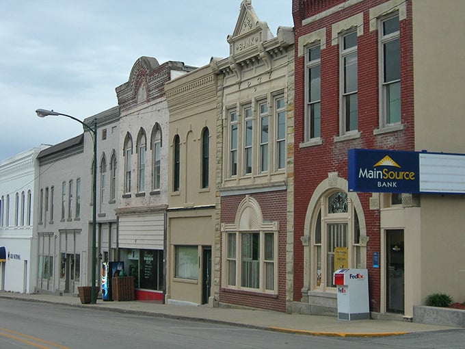 Historic storefronts line Williamsport's main drag, where time seems to move at the perfect small-town pace—just slow enough to notice the details.