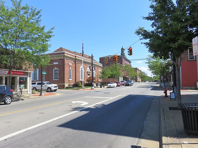 Norwalk's historic downtown showcases its iconic courthouse clock tower, standing sentinel over tree-lined streets where time seems to move at a more affordable pace.