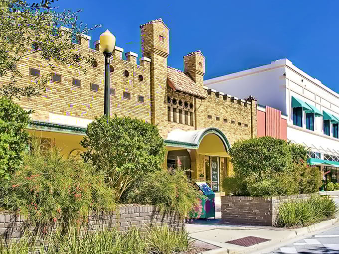 Medieval meets Mediterranean in downtown Lake Wales, where this castle-inspired architecture brings a touch of European charm to Central Florida's hidden gem.