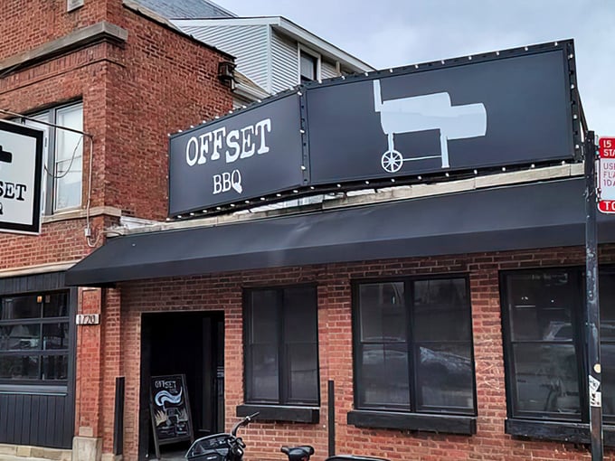 Offset BBQ's brick facade and sleek signage might look unassuming, but inside awaits a smoky paradise that'll rewrite your barbecue standards forever.