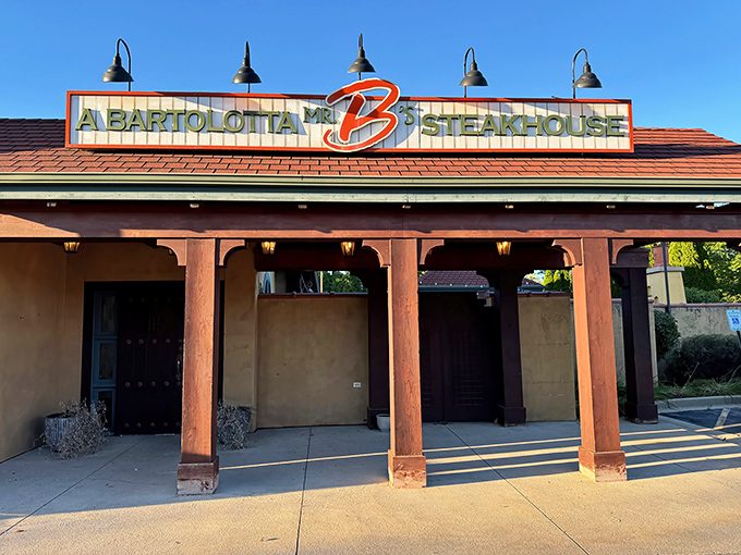 That iconic red "B" sign isn't just a logo—it's a beacon calling to carnivores throughout Wisconsin that paradise awaits inside.