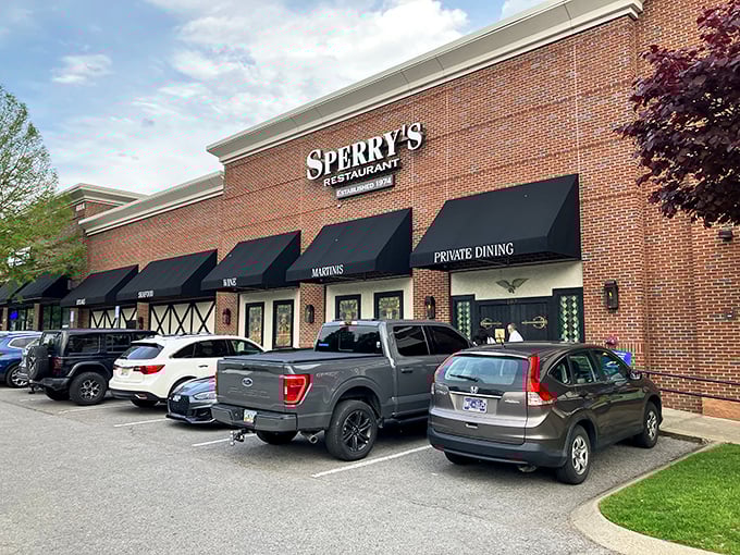The brick facade might look modest, but inside lurks prime rib that'll make you question everything.