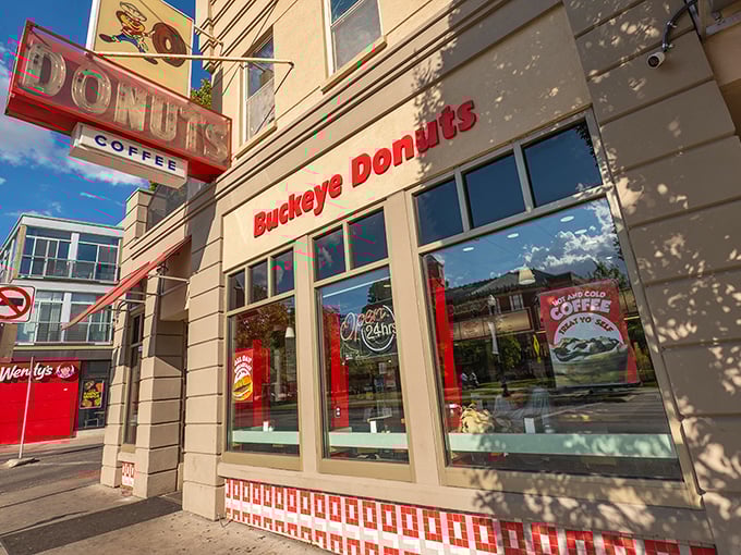 Where scarlet and gray dreams are fueled by sugar and caffeine, this corner of High Street has witnessed countless student epiphanies and late-night revelations.