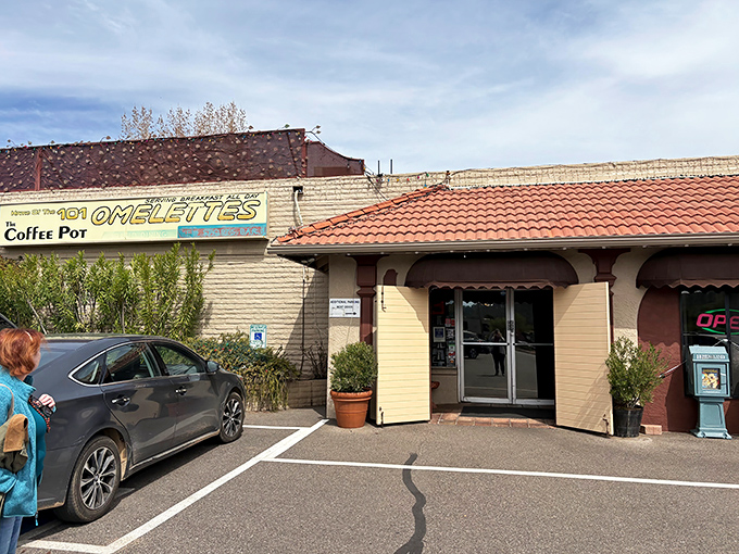 The unassuming exterior promises little, delivers everything. Like finding a Michelin star in your neighbor's garage – but with 101 omelets.