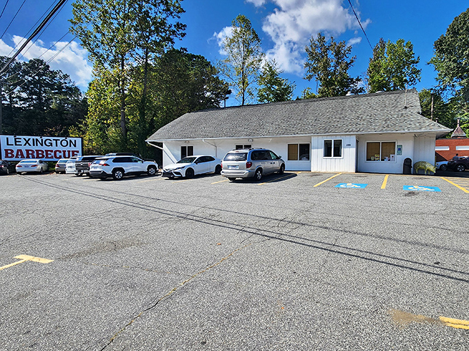 The unassuming white building that launched a thousand barbecue pilgrimages. Like all true culinary temples, it's about what's inside that counts.