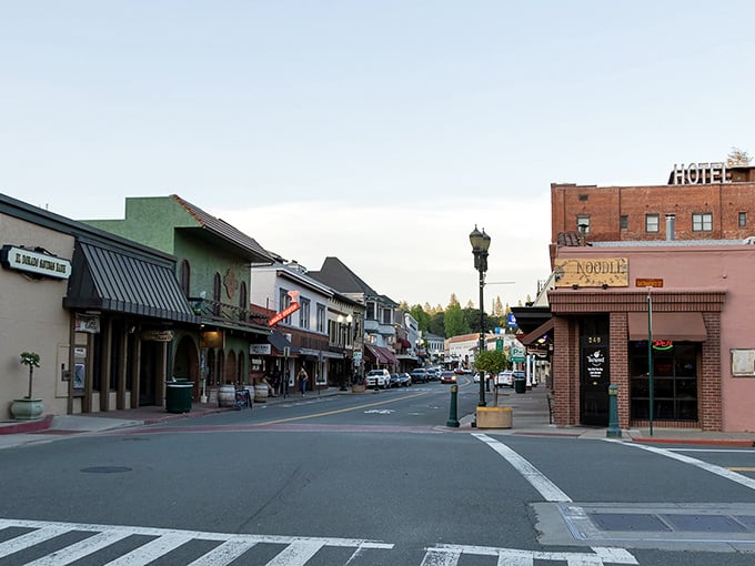 Main Street Placerville whispers Gold Rush tales while offering modern comforts—a perfect snapshot of California's small-town charm that beckons retirees seeking affordability with character.