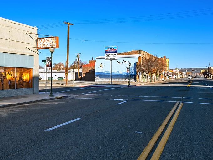 Main Street Alturas offers that rarest of California luxuries: room to breathe. No gridlock, no parking meters, just wide-open possibilities.