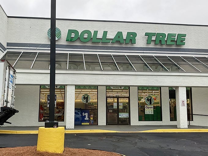 The green beacon of bargain paradise beckons from Roswell Road, promising treasures that won't break your bank account or your spirit.