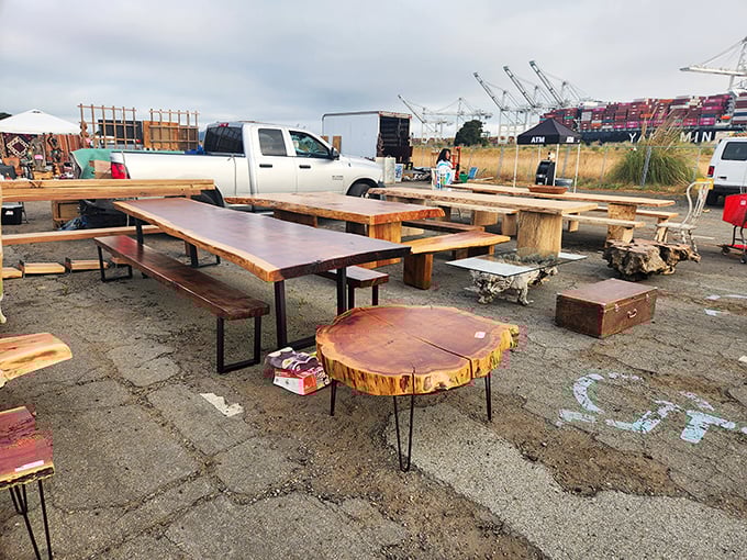 Live-edge tables that tell stories of ancient forests now ready for your dining room. The ultimate "from nature to nurture" home upgrade.