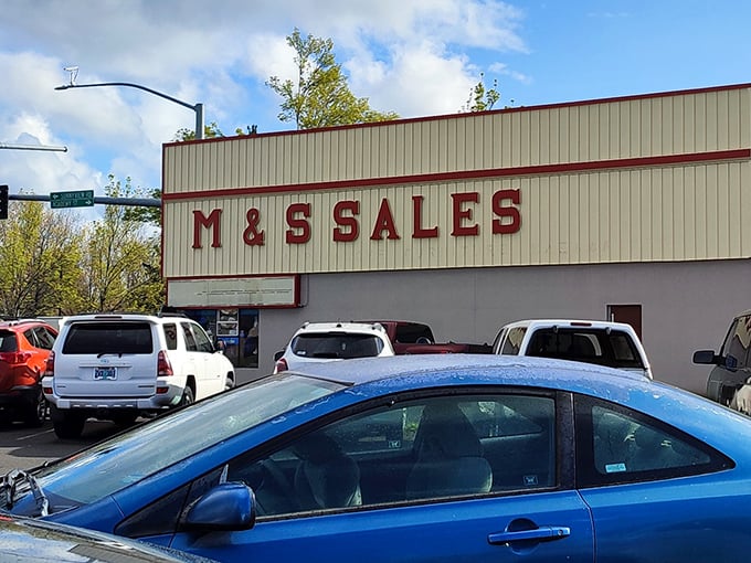 Welcome to organized chaos, where your grandmother's estate sale met a warehouse and decided to get married.