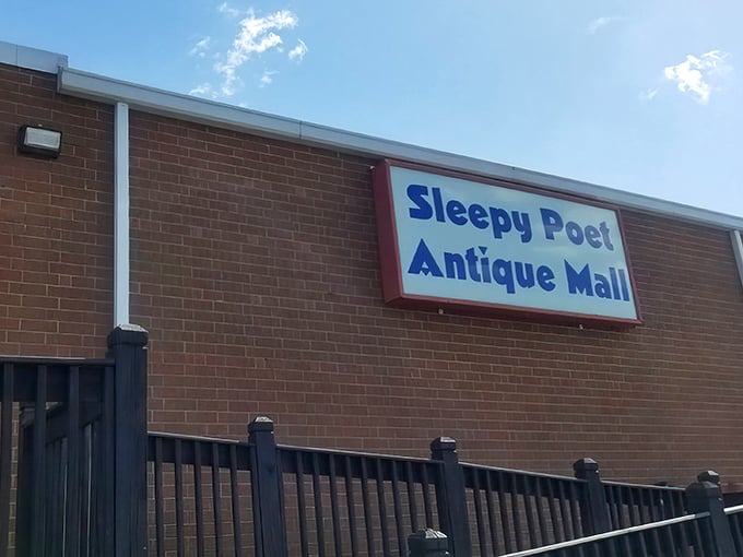 The unassuming exterior of Sleepy Poet belies the wonderland within. Like finding a gourmet meal in a gas station, appearances can be deliciously deceiving.