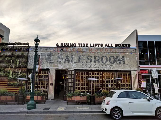 "A rising tide lifts all boats" proclaims the exterior, a philosophy that extends to every plate that leaves the kitchen.