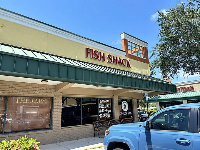 The unassuming storefront of Fish Shack in Lighthouse Point hides culinary treasures that would make Neptune himself swim ashore for a bite.