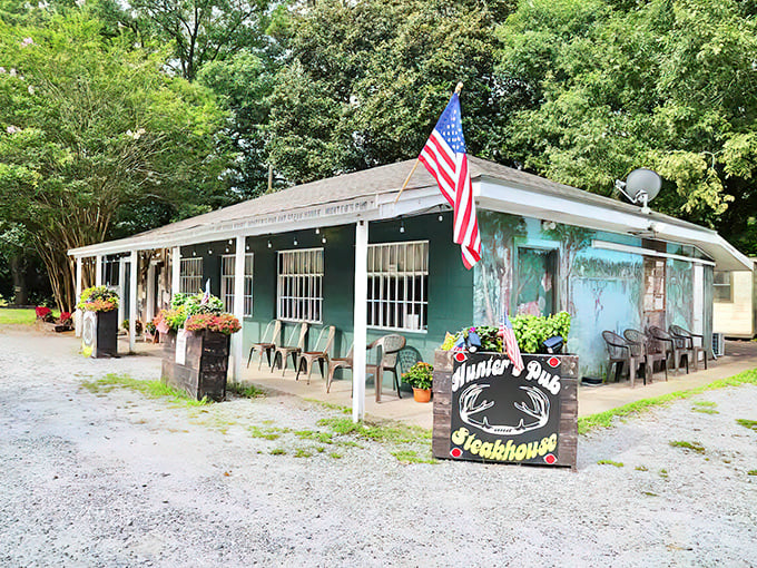 This unassuming exterior hides culinary treasures that would make city steakhouses nervous about their reputation.