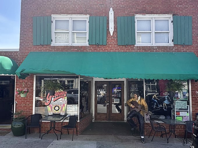 The emerald awning of Yanas beckons like a time portal to simpler days, promising comfort food and nostalgia in equal measure.