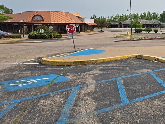 Wide, accessible parking means more energy for shopping and less time circling for spots—a strategic advantage for serious bargain hunters.
