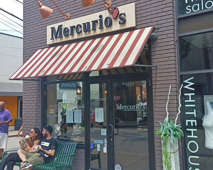 Mercurio's in Shadyside may have a humble storefront that’s easy to miss, but locals know it’s home to some truly exceptional pizza.