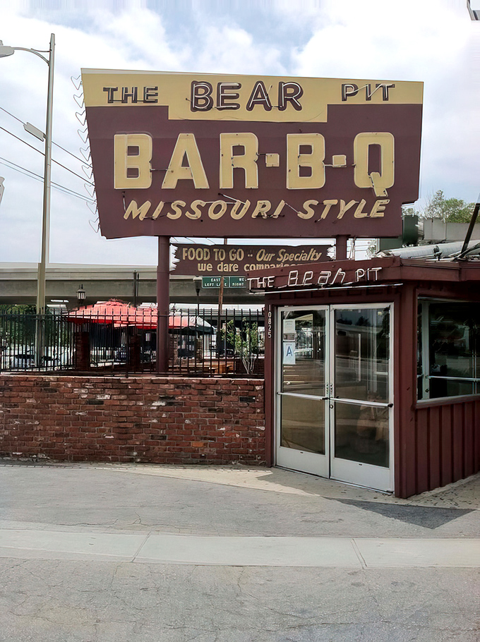 That iconic burgundy and cream sign has been beckoning hungry travelers on Sepulveda Boulevard for decades. Some landmarks are made of marble; the best ones are made of neon and promise barbecue.