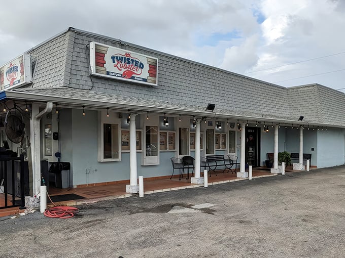 The unassuming exterior of Twisted Lobster proves once again that Florida's best seafood treasures often hide in plain sight, like culinary speakeasies of the coast.