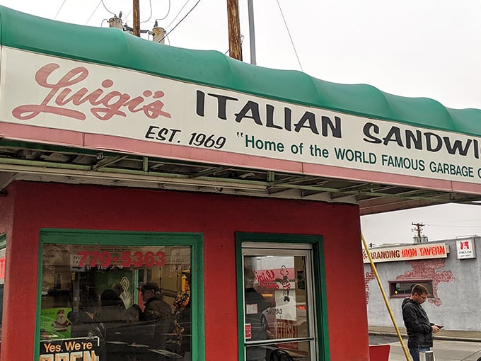 Luigi's sits unassumedly on a Medford corner, proving that culinary gold often hides in plain sight.