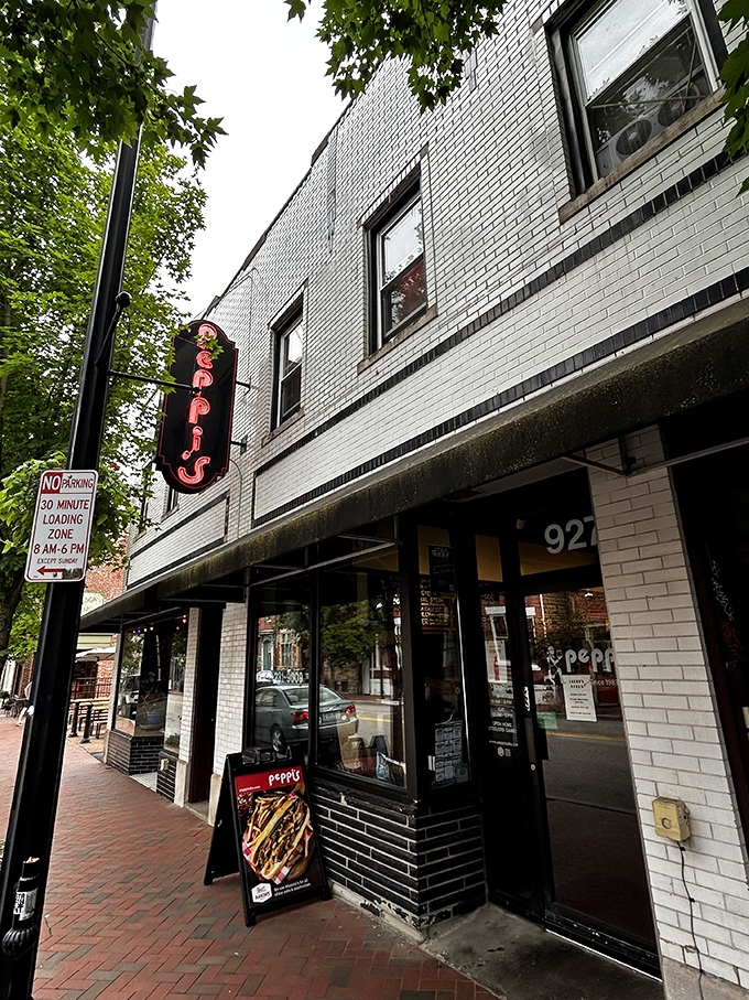 The unassuming storefront on Western Avenue hides culinary treasures within. Like all great sandwich shops, Peppi's doesn't need flashy signage to draw a crowd.