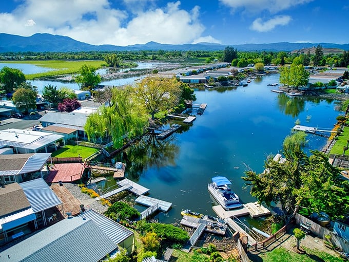 Clear Lake stretches out like nature's infinity pool, with waterfront homes enjoying front-row seats to California's largest natural freshwater lake.