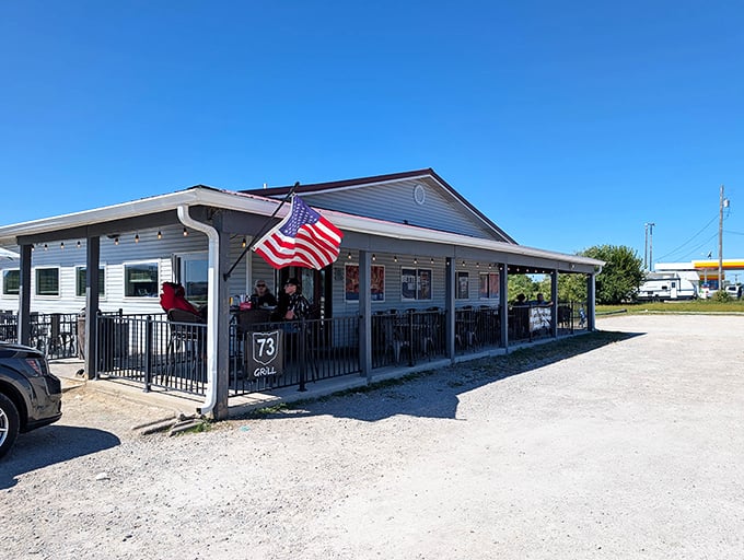 1. the loaded fries at this cozy restaurant in ohio are out of this world delicious