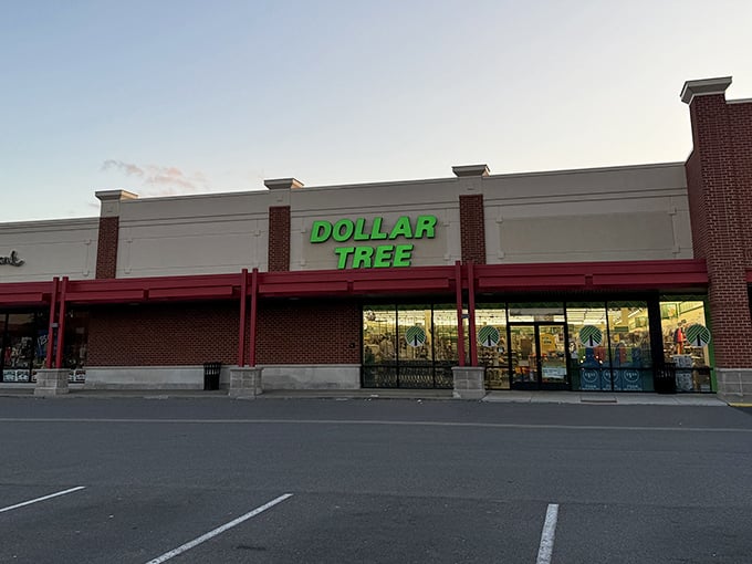 The iconic green signage of Dollar Tree in Cranberry Township beckons bargain hunters like a lighthouse of savings in a sea of retail options.