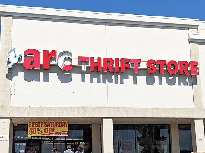 That Saturday 50% off banner might as well say "Warning: Extreme Savings Ahead" – your wallet will thank you later.
