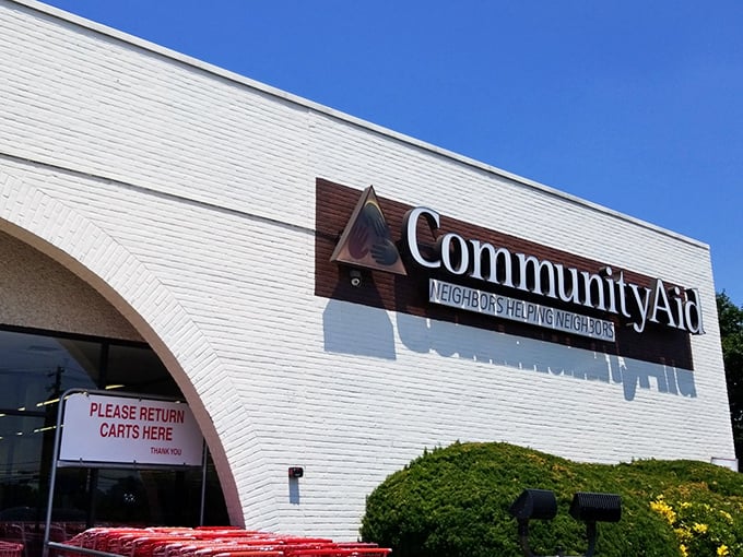 The unassuming exterior of CommunityAid hides a treasure trove that would make pirates jealous.
