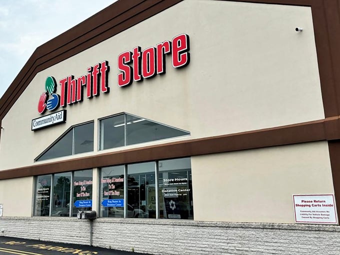 The storefront that promises adventure – where your wallet stays heavy and your cart gets happy.