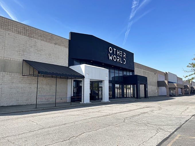 The unassuming exterior of Otherworld gives nothing away – like finding Narnia's wardrobe in a strip mall.