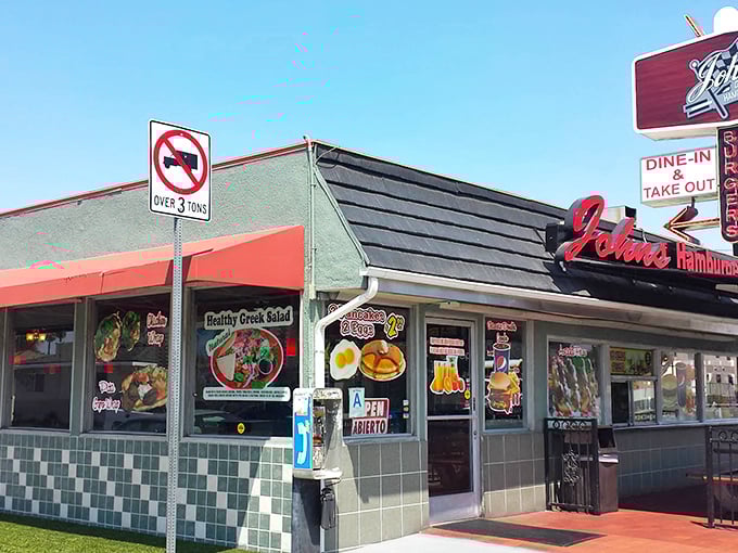 That classic roadside charm isn't manufactured—it's earned. John's sign has likely guided more hungry Angelenos home than any GPS ever could.