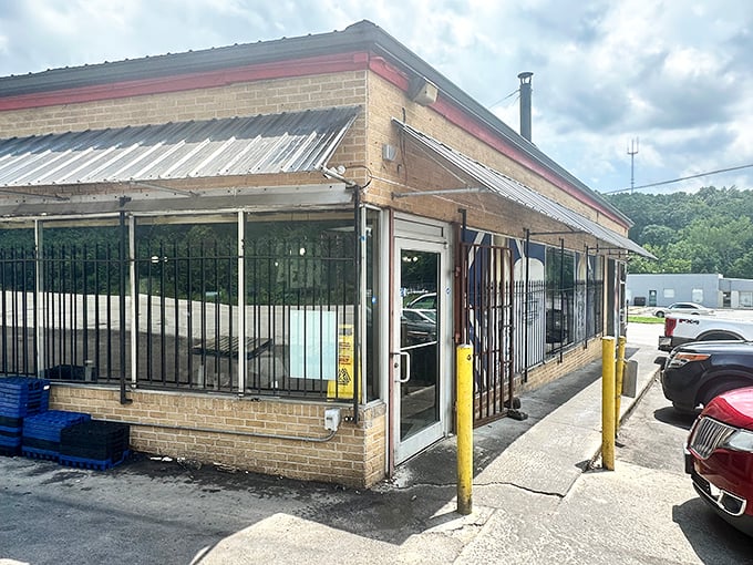 The unassuming brick exterior of LC's might fool first-timers, but locals know this modest building houses Kansas City barbecue royalty.