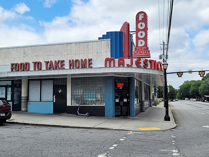 That neon glow isn't just lighting up Ponce de Leon Avenue—it's been beckoning hungry Atlantans like a culinary lighthouse since long before Instagram made vintage cool again.