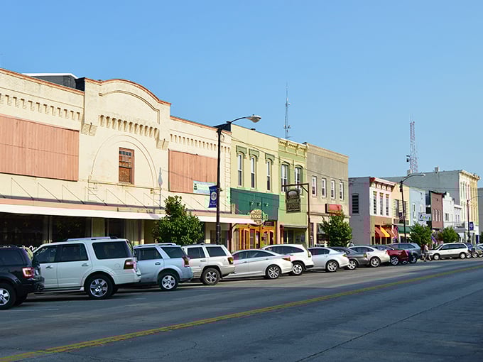 Downtown Port Clinton's historic facades stand like a living museum of small-town Americana, where time slows down and conversations speed up.